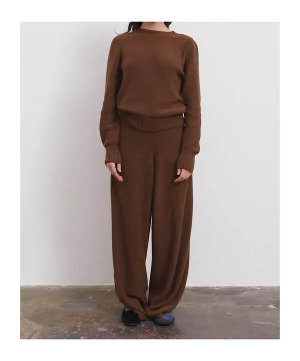 BASERANGE Long-sleeved Crewneck Sweater