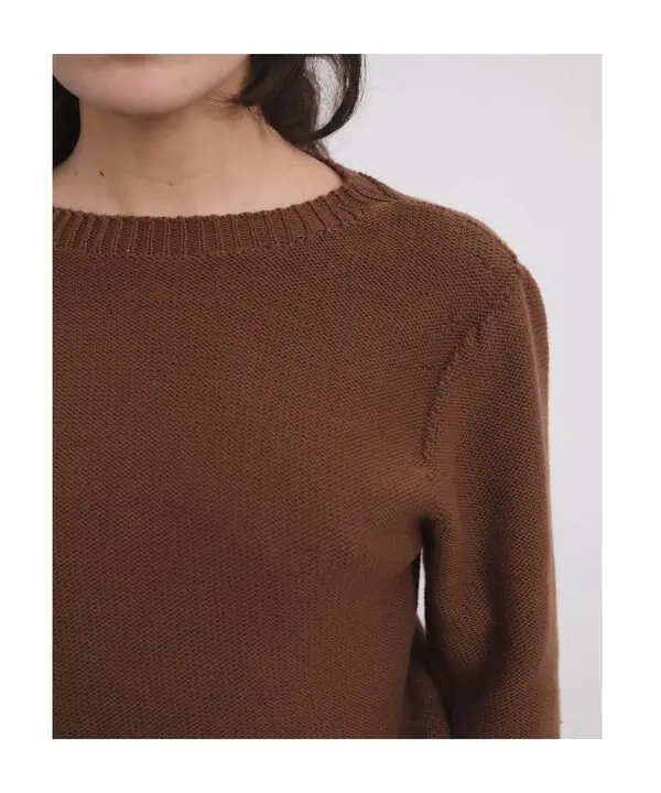 BASERANGE Long-sleeved Crewneck Sweater