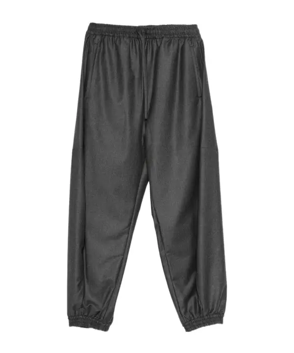 RÓHE Drawstring Elasticated Cuff Wool Trousers