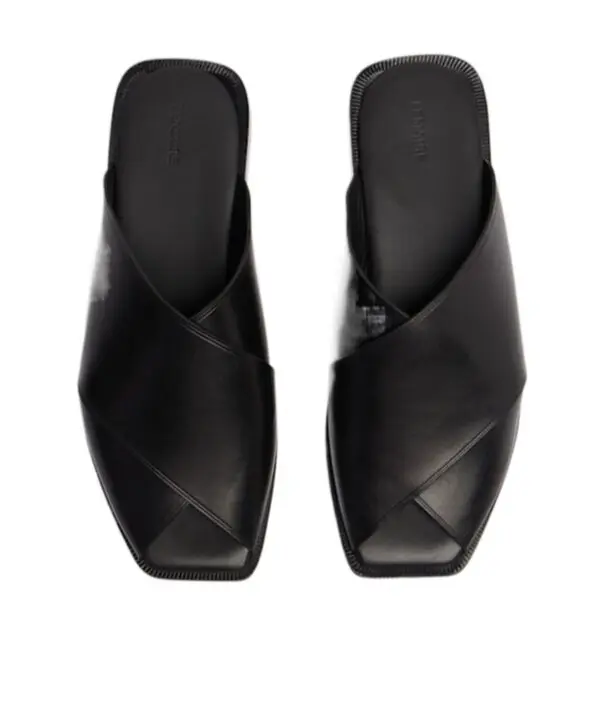 LEMAIRE Cross Flat Sandals