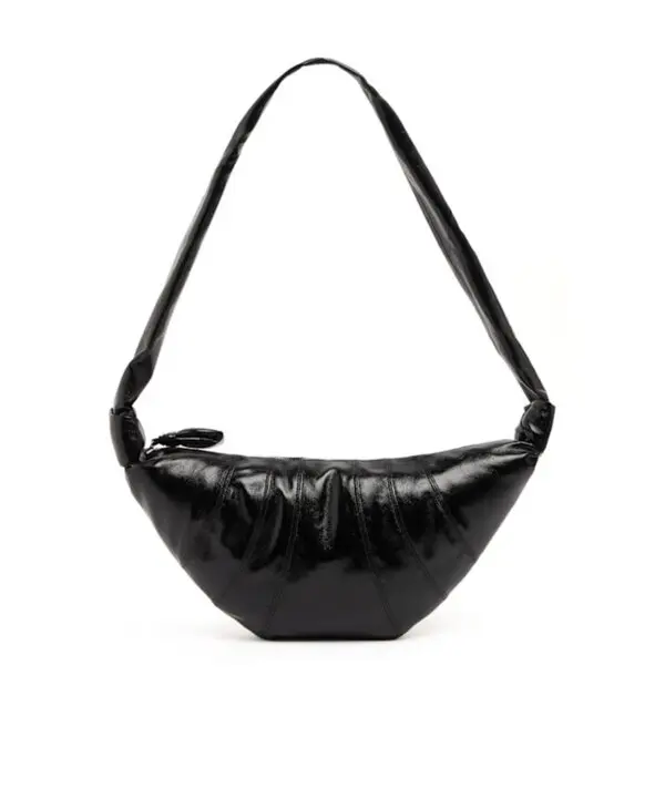 LEMAIRE Medium Croissant Coated Cotton Crossbody