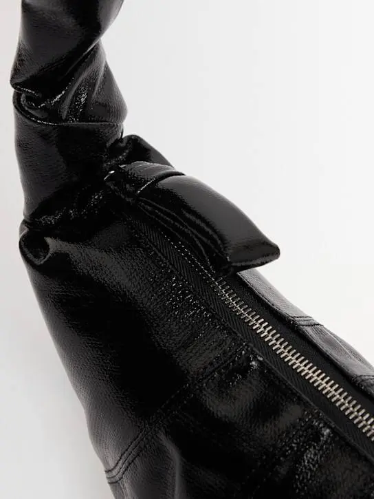 LEMAIRE Medium Croissant Coated Cotton Crossbody