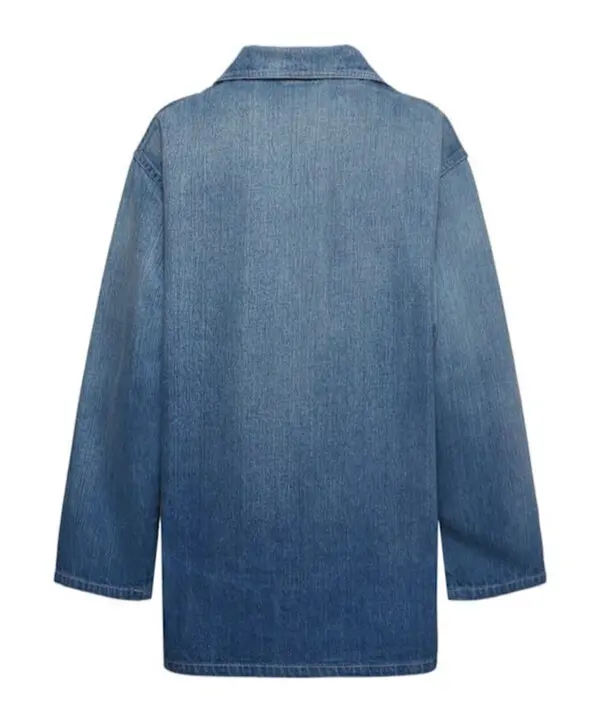 Auralee Collared Denim Shirt