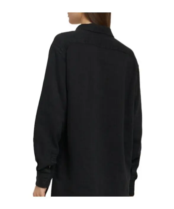 THE ROW Nesson Linen Long Shirt
