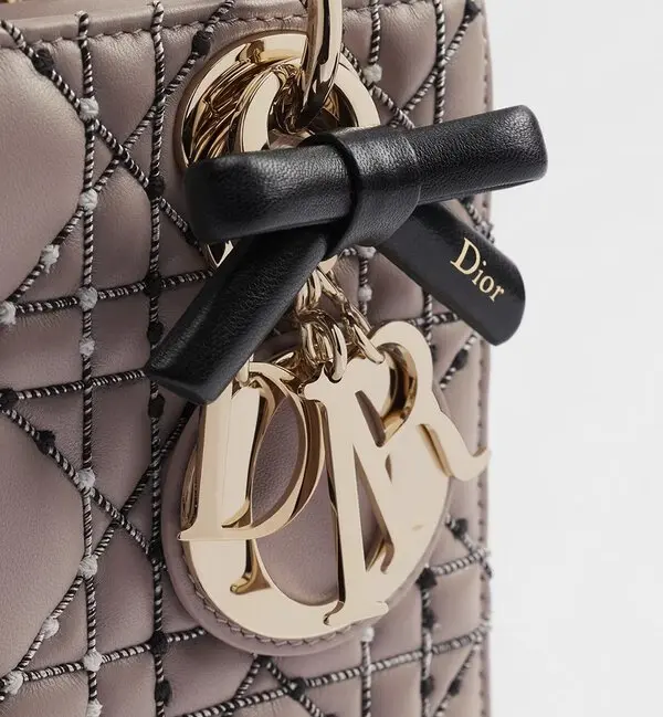 Dior Lady Small Iviera Shoulder Bag