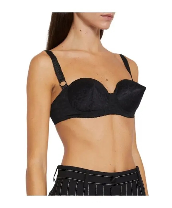 Dolce & Gabbana Satin Lace Bra