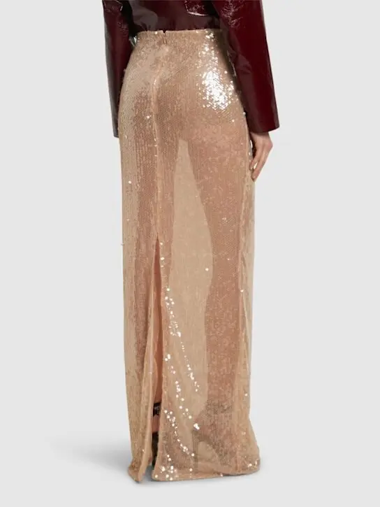 Giuseppe Di Morabito Sequined Maxi Skirt