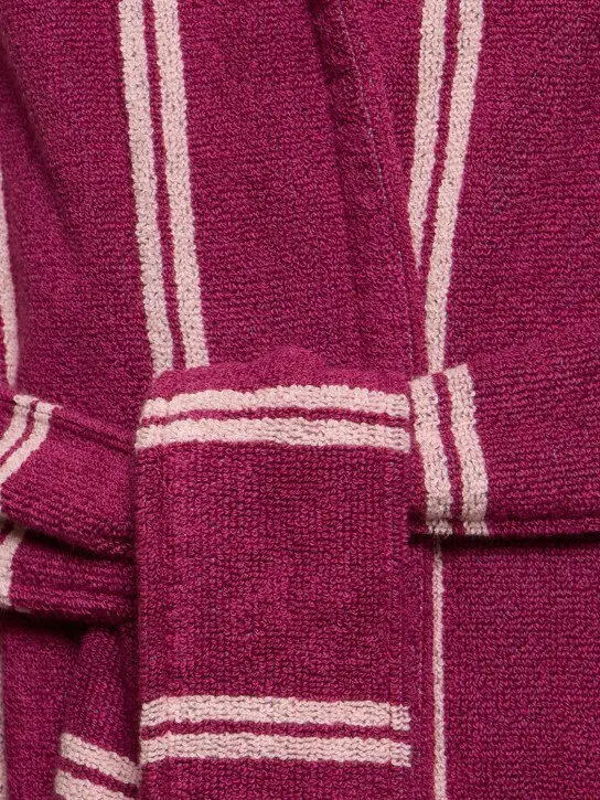 TEKLA Striped Bathrobe