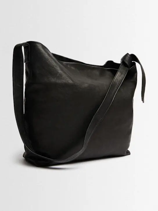 ANN DEMEULEMEESTER Soft Leather Shoulder Bag