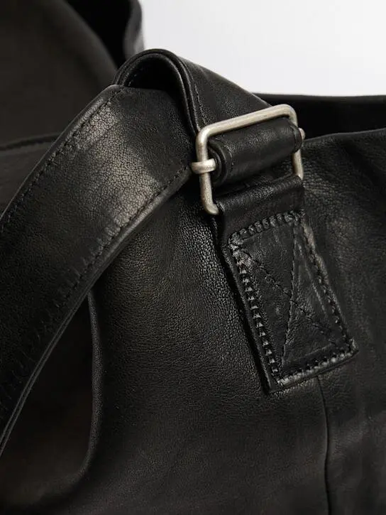 ANN DEMEULEMEESTER Soft Leather Shoulder Bag