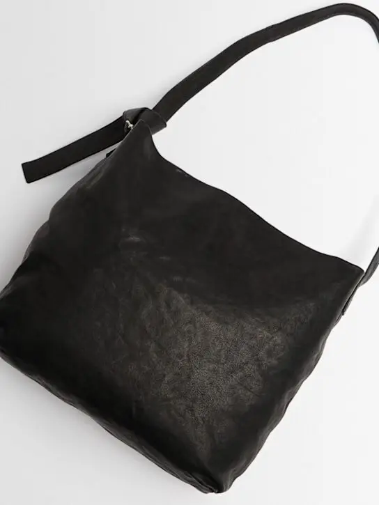 ANN DEMEULEMEESTER Soft Leather Shoulder Bag