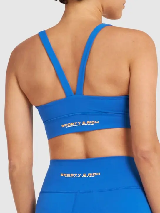 SPORTY  RICH Simple Sports Bra