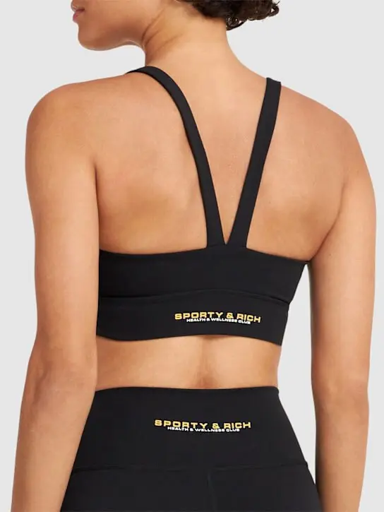 SPORTY  RICH Simple Sports Bra
