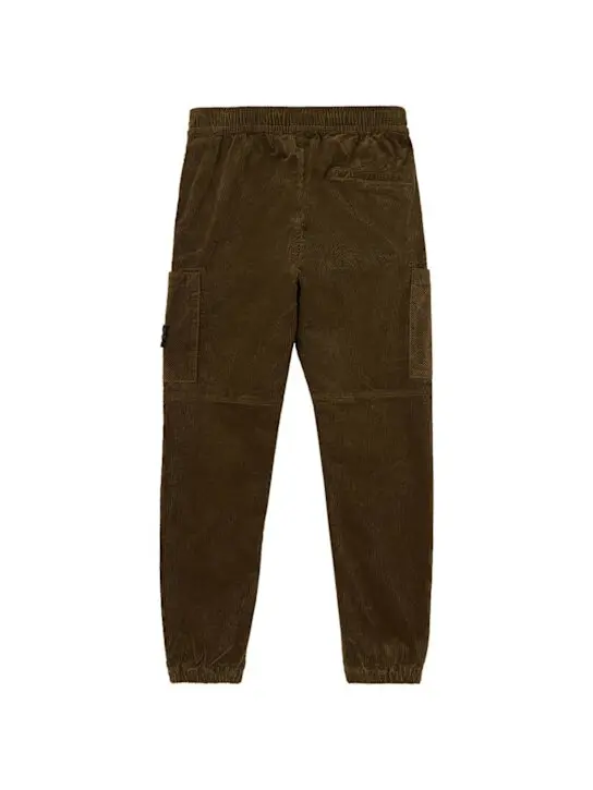 Stone Island Cotton Blend Tapered Pants