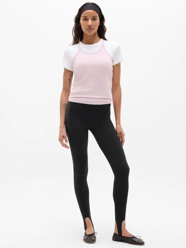 Athleta Transcend High Rise Stirrup Legging
