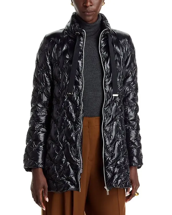 Herno Shiny Quilted Down Coat