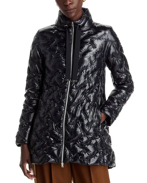 Herno Shiny Quilted Down Coat
