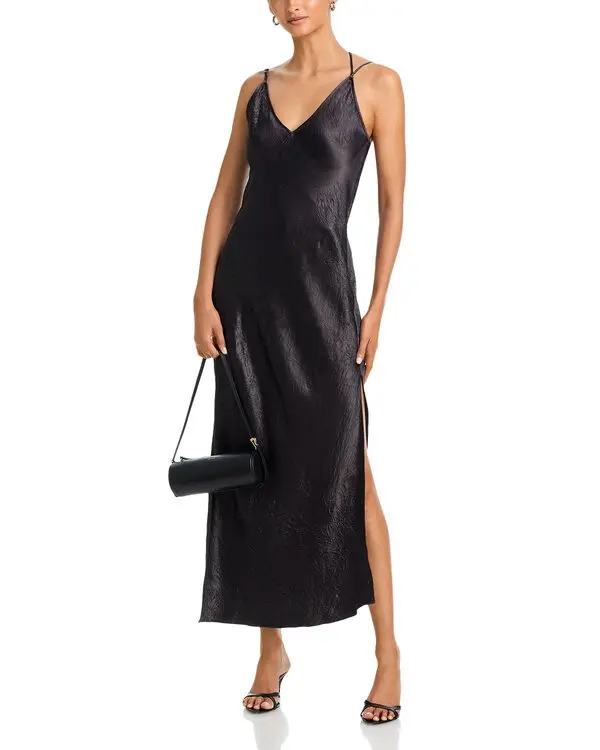 Helmut Lang Crinkle Slip Dress