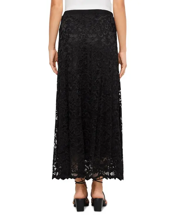 Karen Kane Petites Lace Midi Skirt