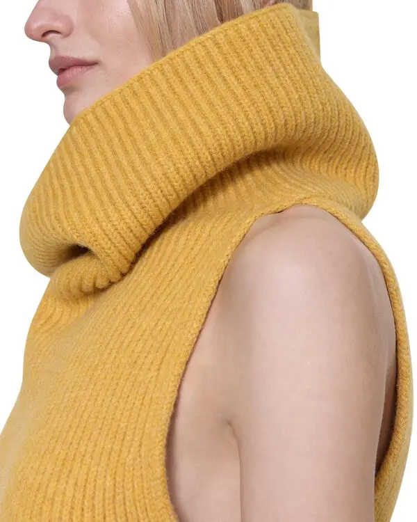 Ossou Isla Soft Wool Turtleneck Tank