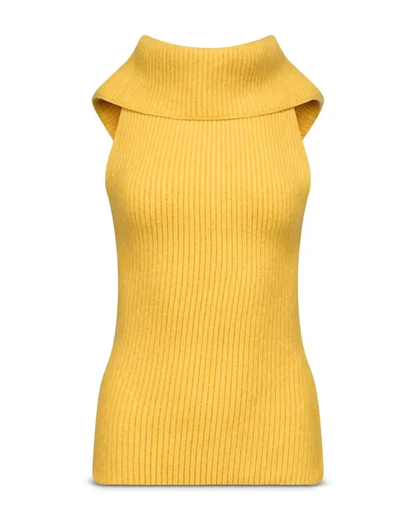 Ossou Isla Soft Wool Turtleneck Tank