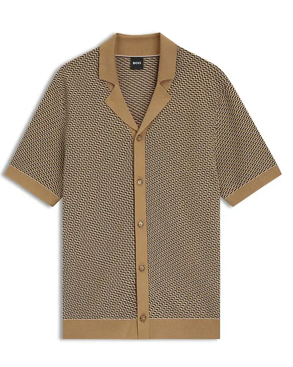 BOSS H-lomare Regular Fit Sweater - Medium Beige
