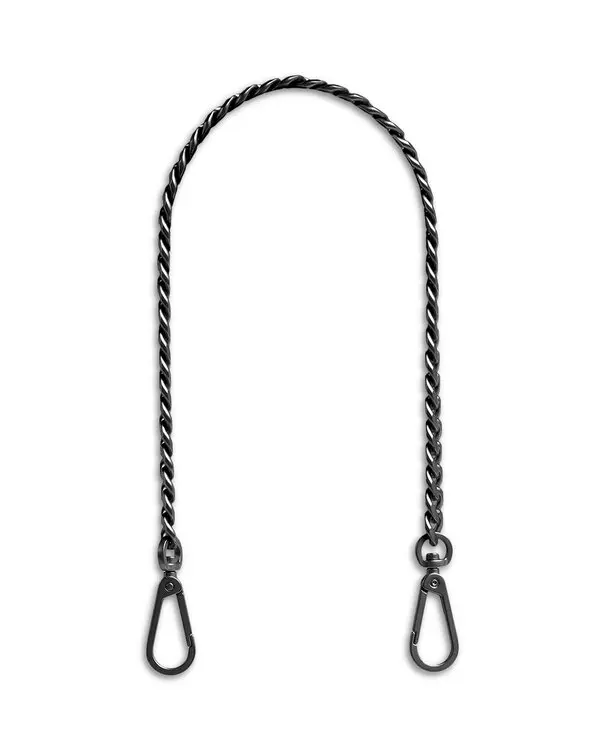 HAMMITT LOS ANGELES Metal Chain Shoulder Strap - None/gunmetal