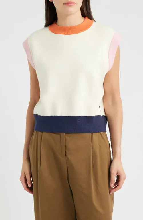 FRNCH Mickle Sweater Vest - Creme