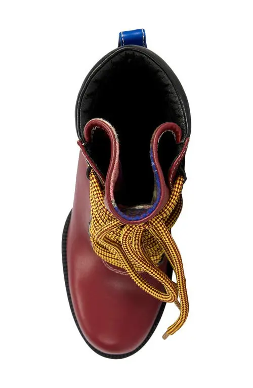 AZALEA WANG Deutch Lace Up Bootie