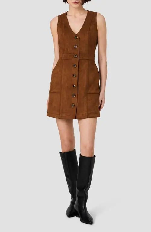 French Connection Laney Faux Suede Minidress