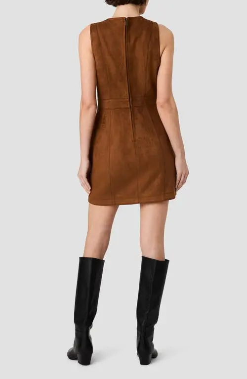 French Connection Laney Faux Suede Minidress