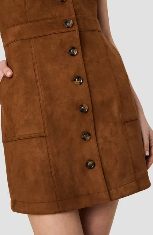 French Connection Laney Faux Suede Minidress