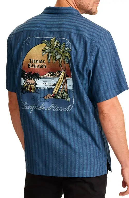 Tommy Bahama Surfside Ranch Silk Button-up Shirt