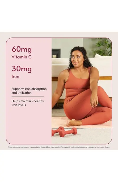 BARIATRIC ADVANTAGE Iron 30 Mg Chewy Bite With Vitamin C Chocolate Raspberry Supplement 30 Count