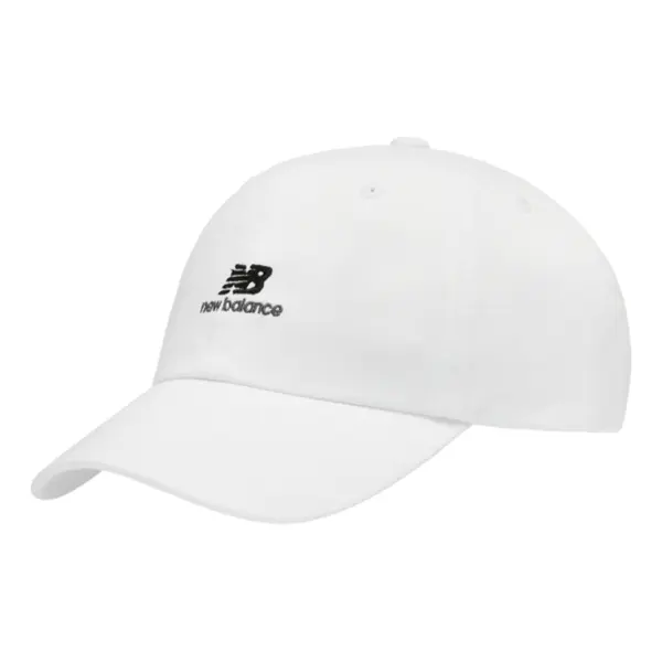 NEW BALANCE Embroidered Logo Baseball Cap - White