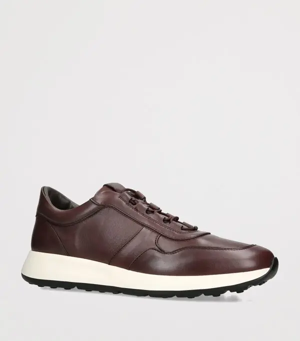 TOD'S Leather Allacciato Sneakers