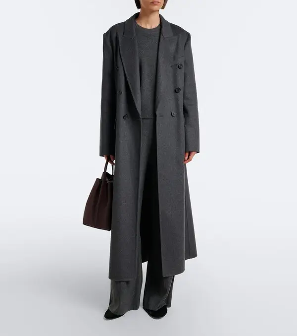 Victoria Beckham Wool And Cashmere Blend Sweatpants