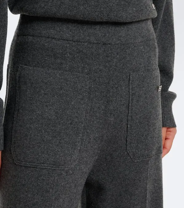 Victoria Beckham Wool And Cashmere Blend Sweatpants