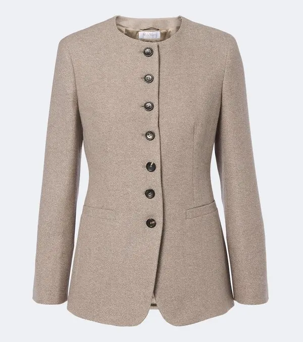 Max Mara Cashmere Bouclé Jacket