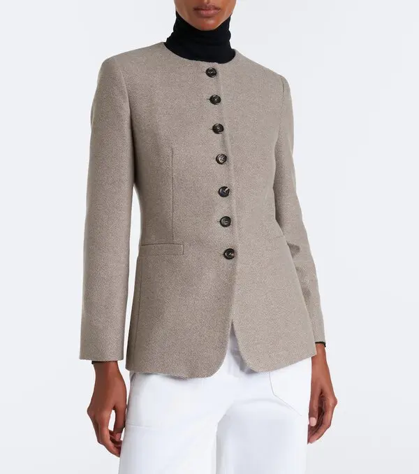Max Mara Cashmere Bouclé Jacket