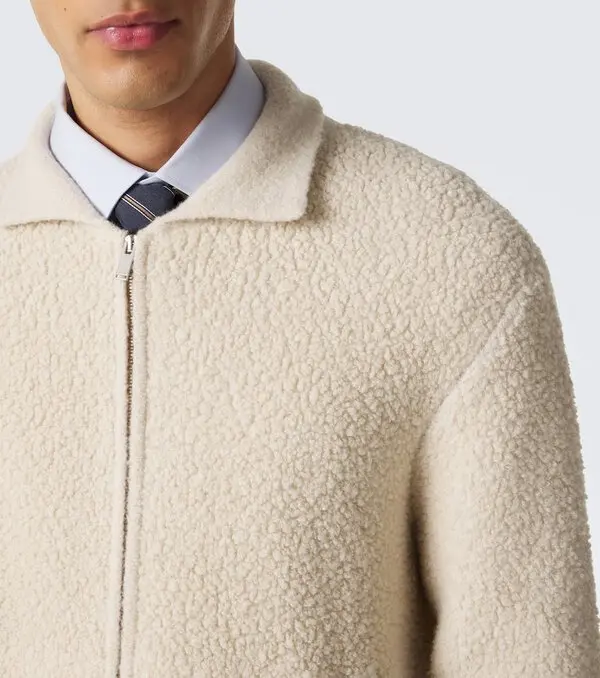 LARDINI Teddy Wool-blend Jacket
