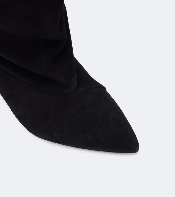 Isabel Marant Étoile Embellished Suede Knee-high Boots