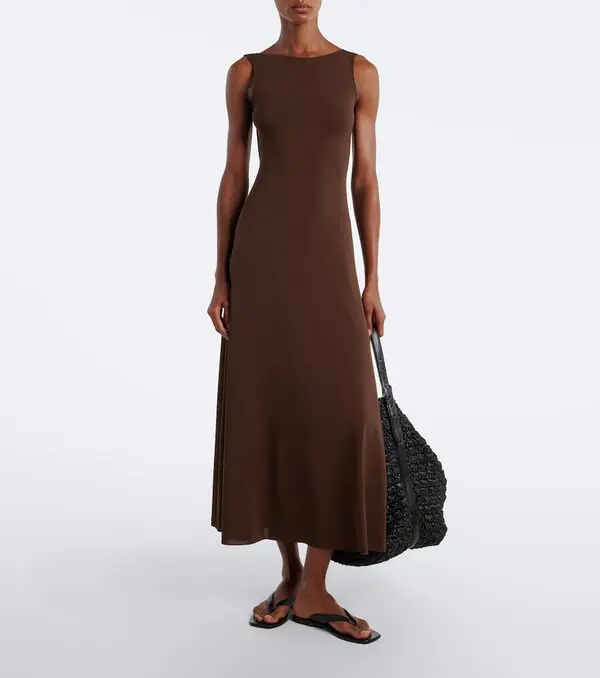ERES Sculpture Jersey Midi Dress