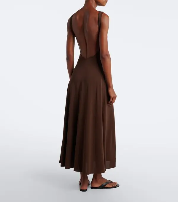 ERES Sculpture Jersey Midi Dress
