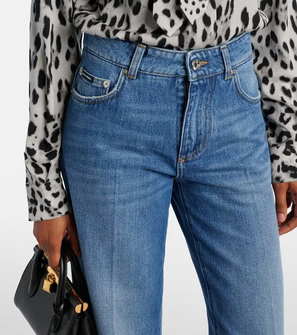 Dolce & Gabbana High-rise Wide-leg Jeans