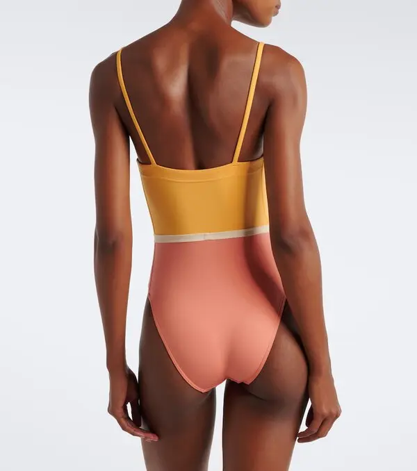 ERES Granita Colorblocked One-piece Swimsuit