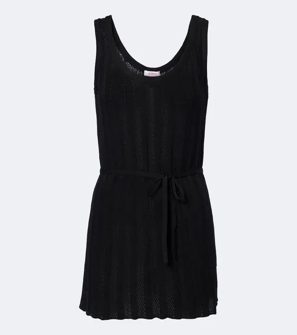 ERES Tangente Belted Knitted Top
