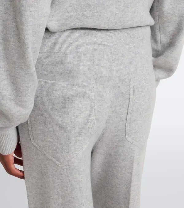 Victoria Beckham Wool And Cashmere Wide-leg Pants