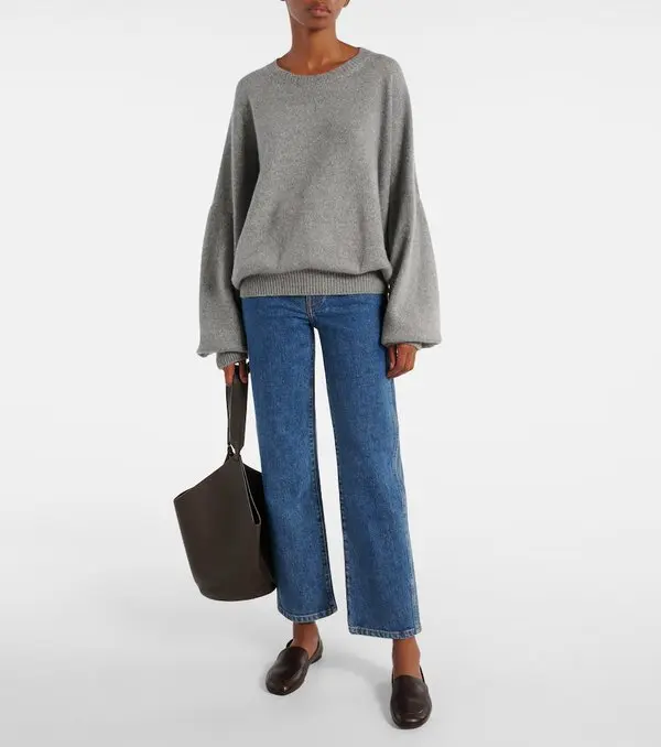 Khaite Abigail High-rise Straight Jeans In Boone