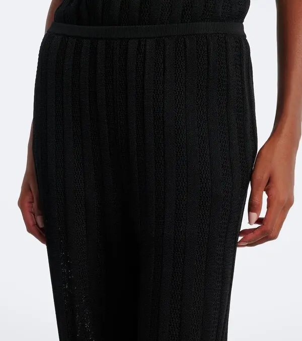 ERES Longitude Knitted Cotton-blend Balloon Pants